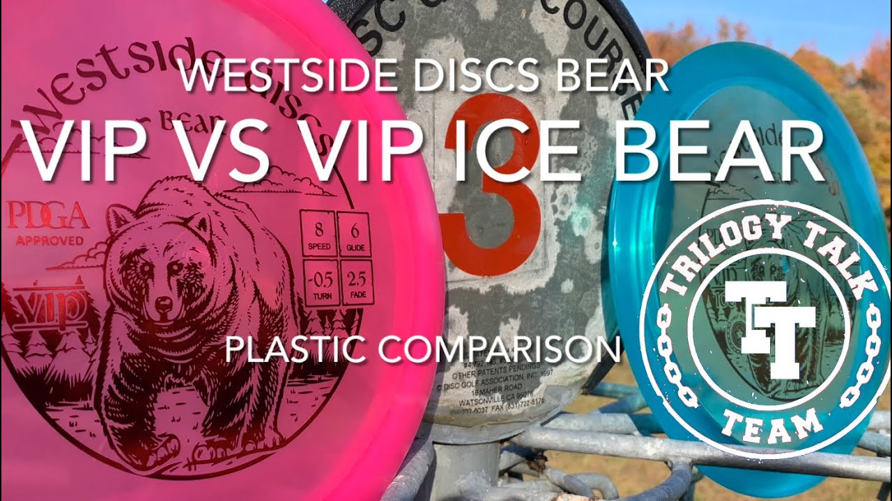 Disc (Plastic) Comparison Review: Westside Discs VIP versus VIP ICE ...