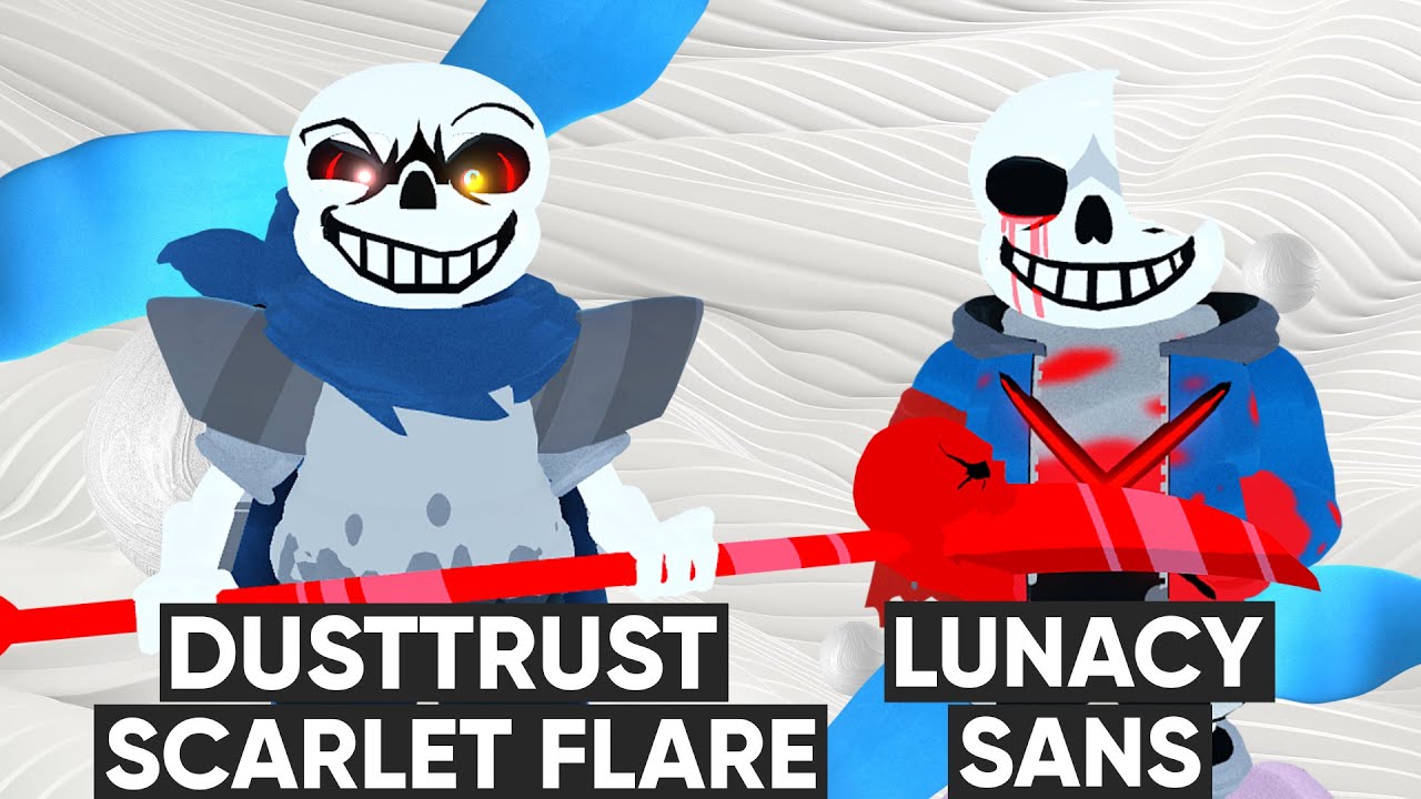 Roblox | Undertale: Battle the Souls | Dusttrust Scarlet Flare Sans and ...