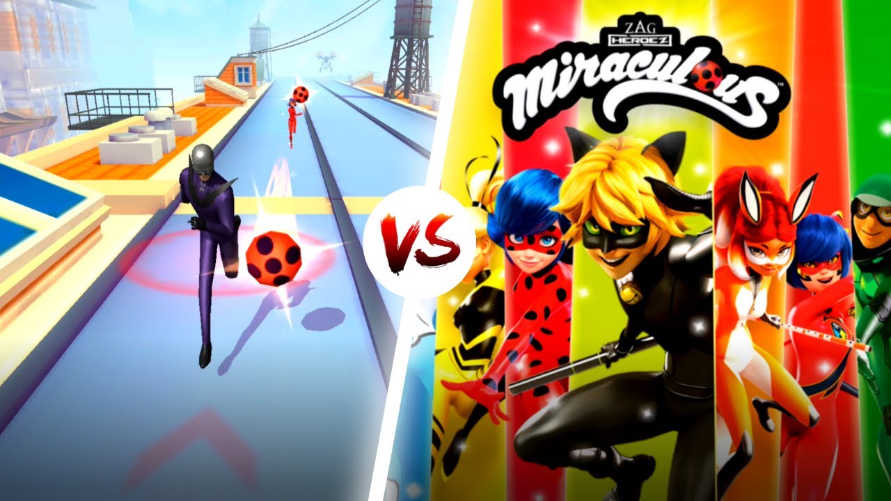 🐞 Miraculous Ladybug and Cat Noir 🐞 Ladybug Run Episode 4 - YouTube