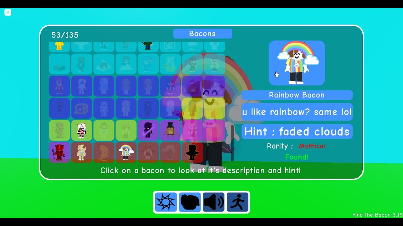 How to get Rainbow Bacon - YouTube