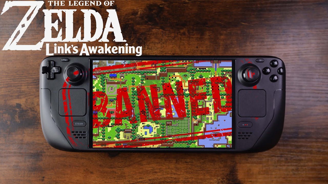 Illegal Link's Awakening HD PC Port on OLED Steam Deck is incredible ...