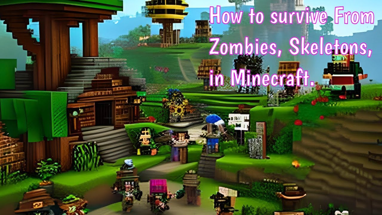 How to survive Zombies, Skeletons, Spiders, Creepers, Witches, and ...