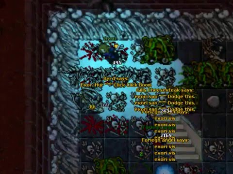 Tibia - Calmera - Undead Dragons - YouTube
