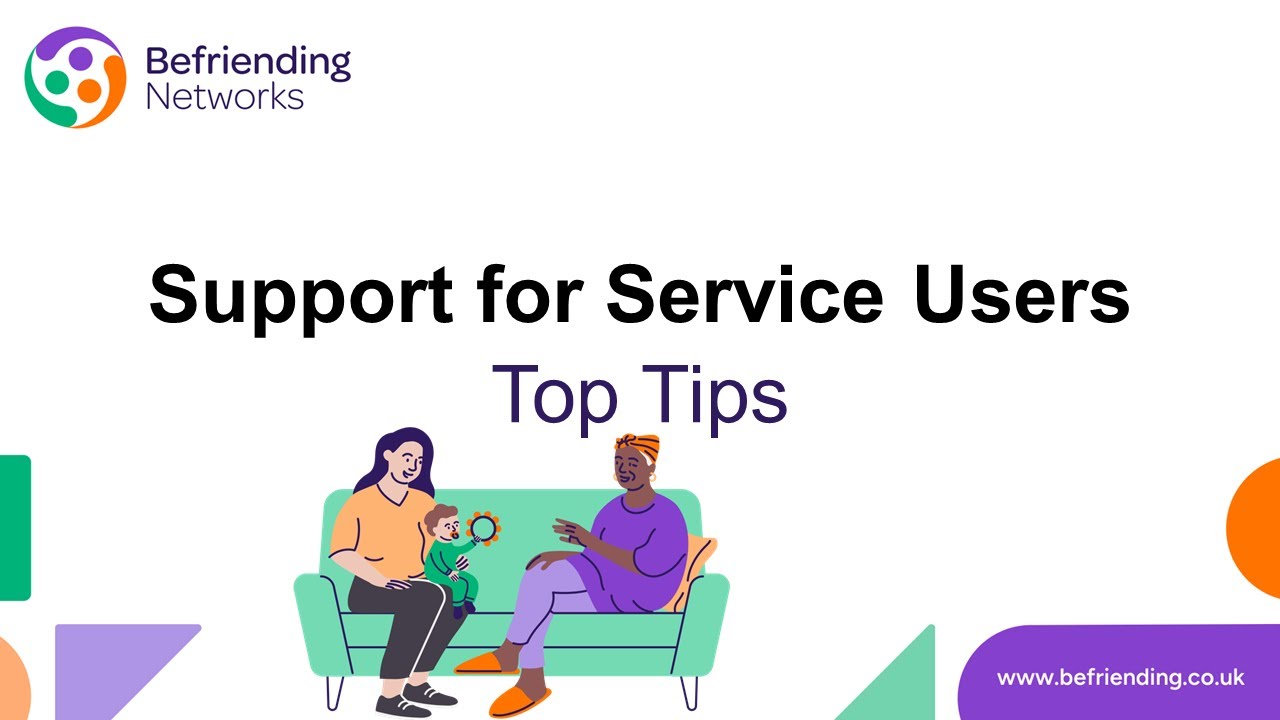 Top Tips for Supporting Service Users - YouTube