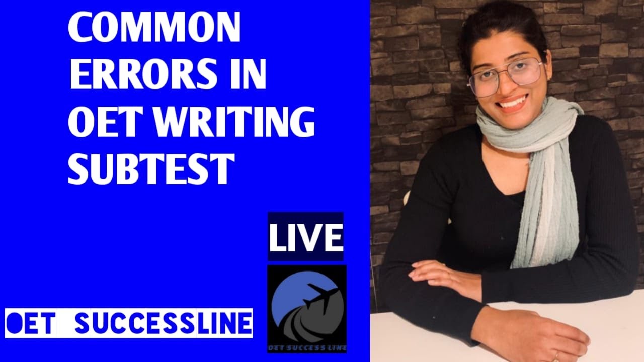 OET WRITING TIPS ,SCORE BAND B IN FIRST ATTEMPT - YouTube