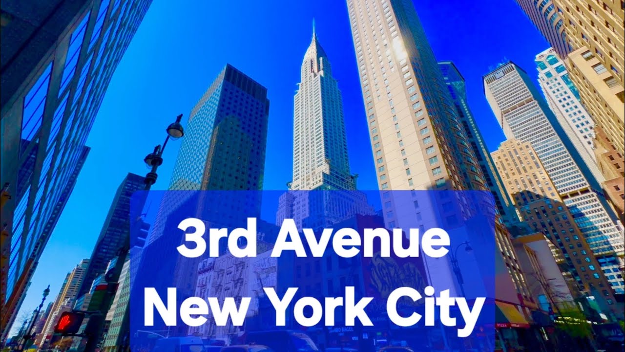 Walking 3rd Avenue NYC in 4K | Bloomingdale’s to Cooper Triangle ...