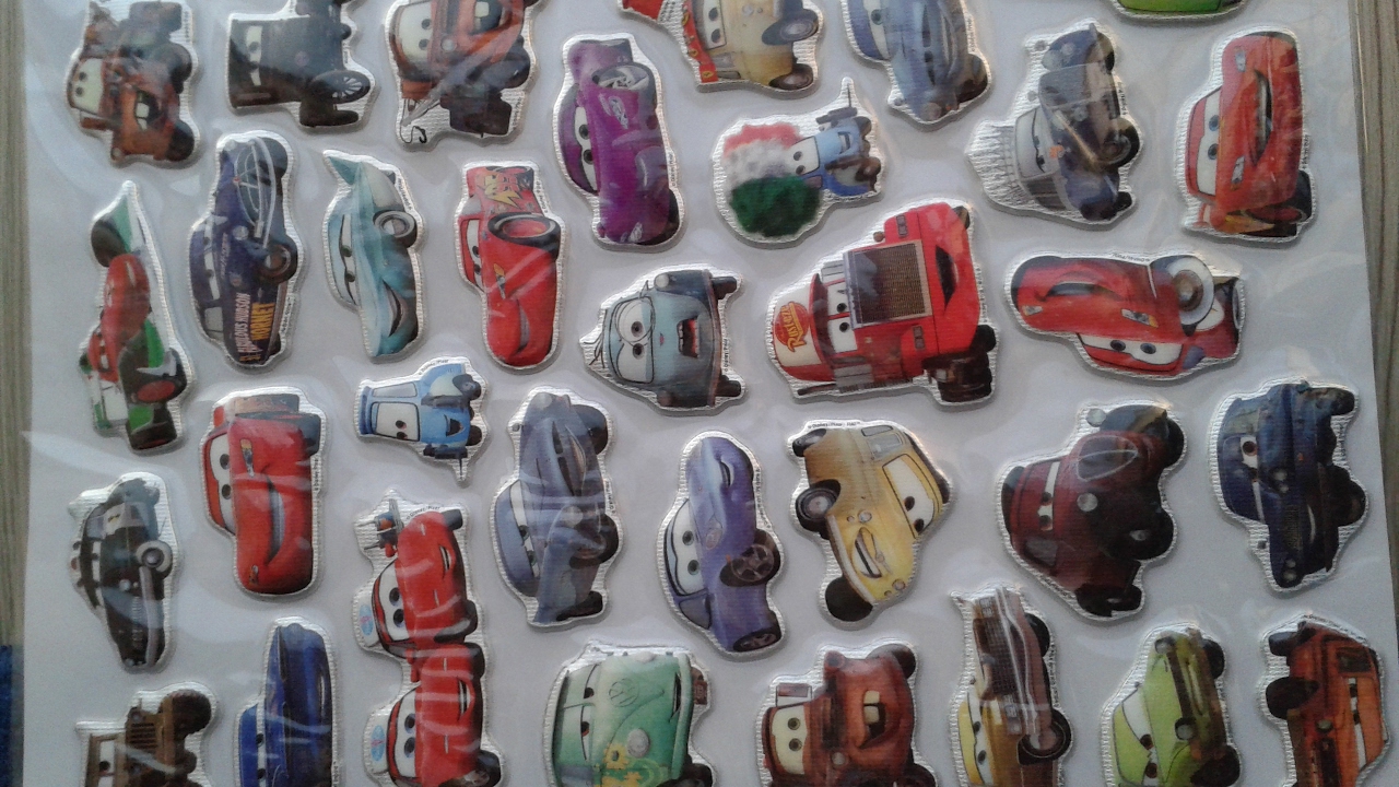 Cars Sticker | Mcqueen | Cars Magazine | Arabalar Çıkartması | Arabalar ...