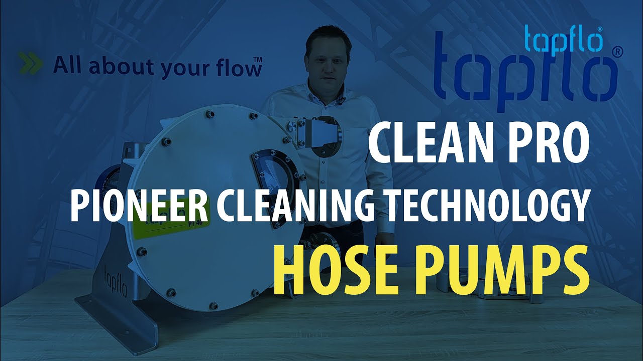 Clean Pro - Pioneer Cleaning Technology hose pumps - YouTube