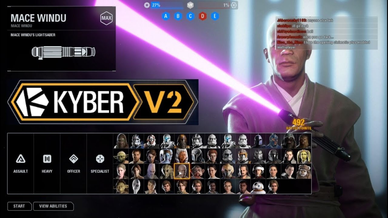 NEW HERO GAMEPLAY!! (KYBER V2) | Supremacy - Star Wars Battlefront II ...