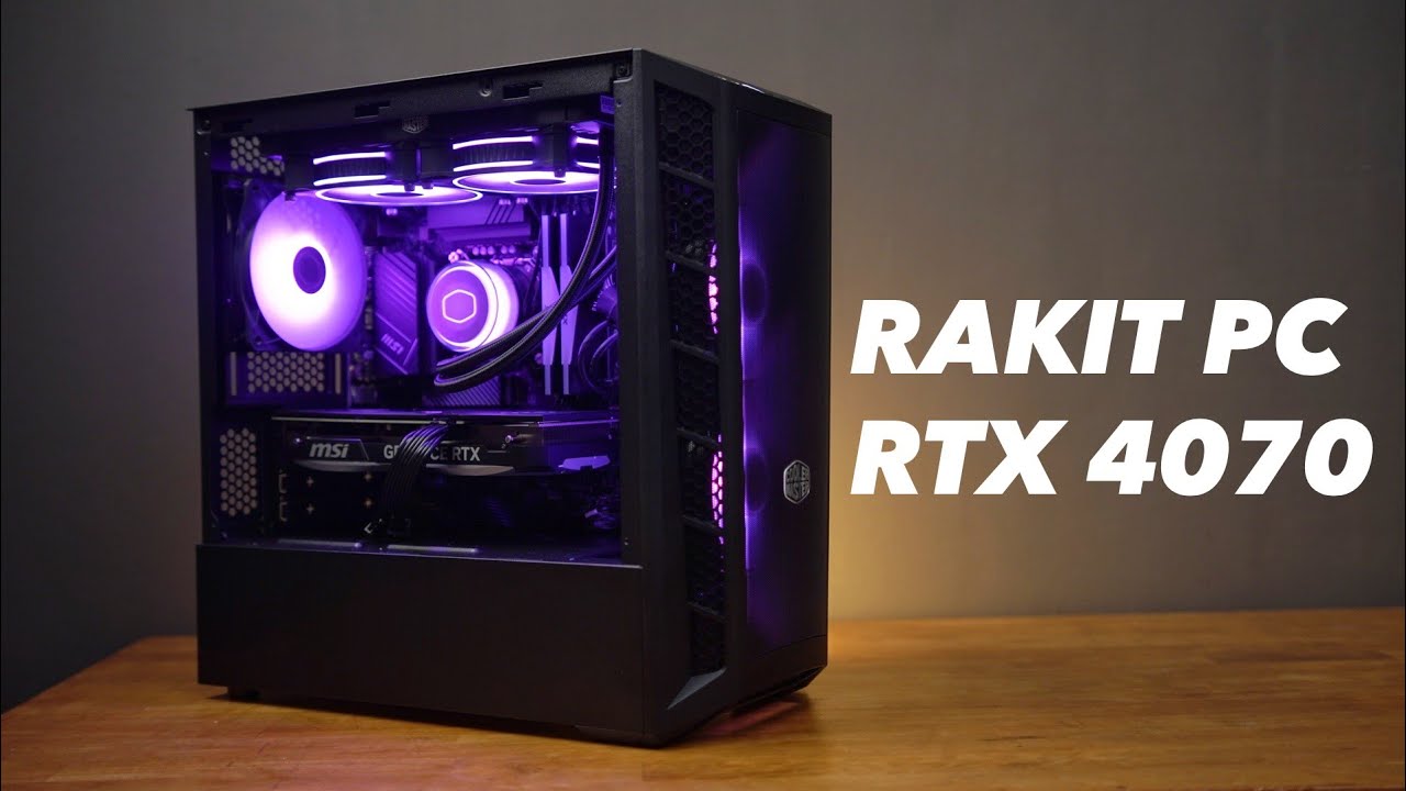 Rakit PC Content Creator 2023 Pake VGA RTX 4070 Ft Cooler Master - YouTube