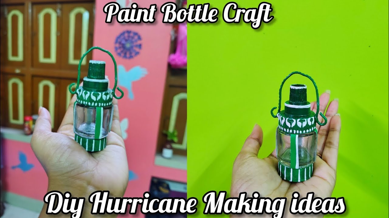 Diy Hurricane Making ideas for beginners / How to reuse old paint ...