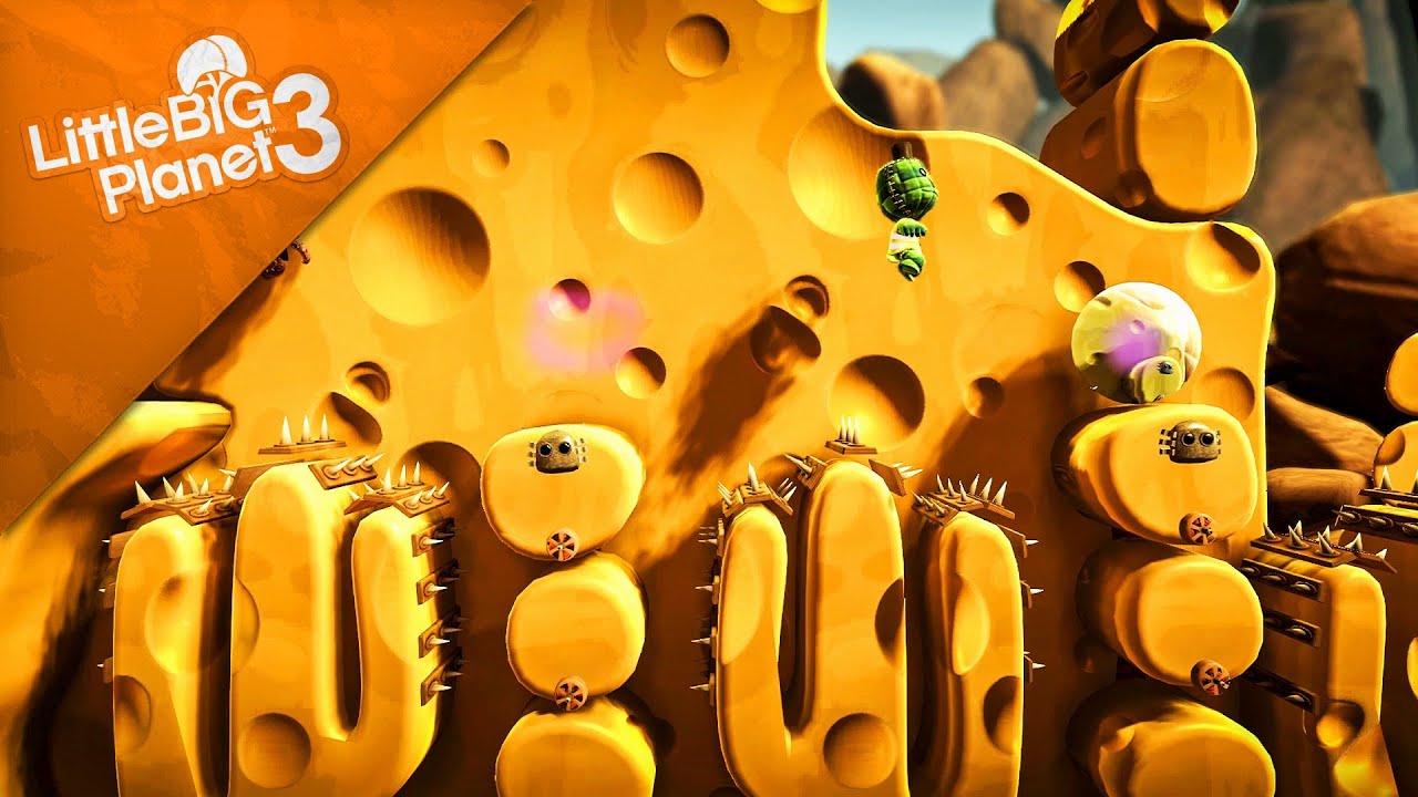 LittleBigPlanet 3 - Cheese Town - YouTube