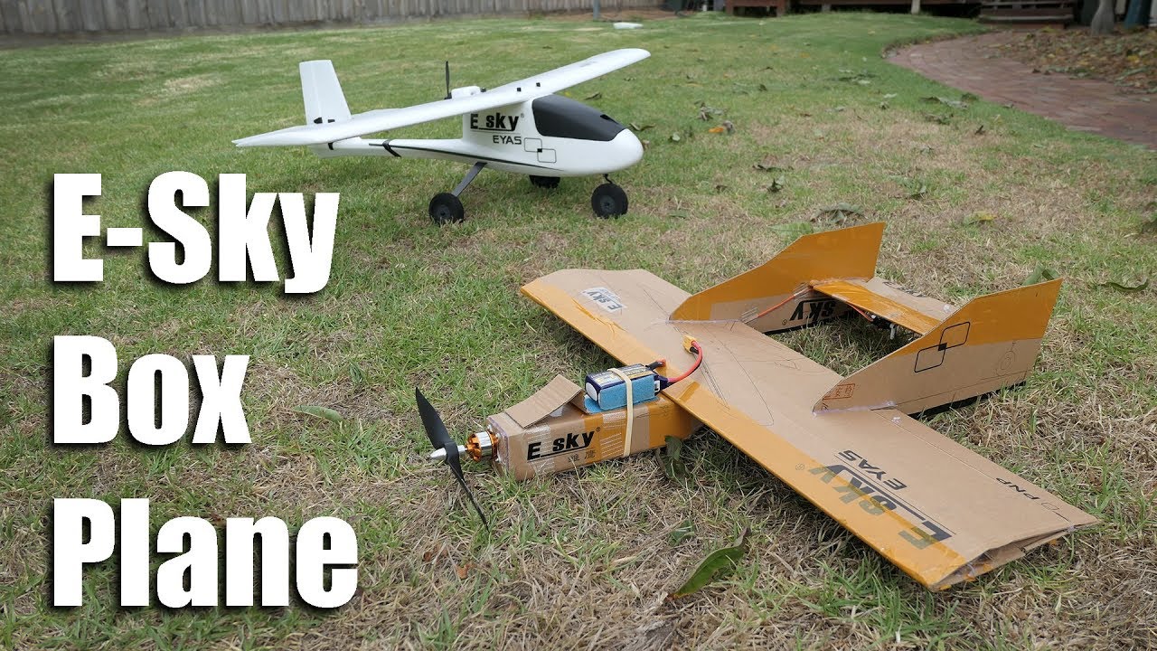 E-Sky Box Plane - YouTube