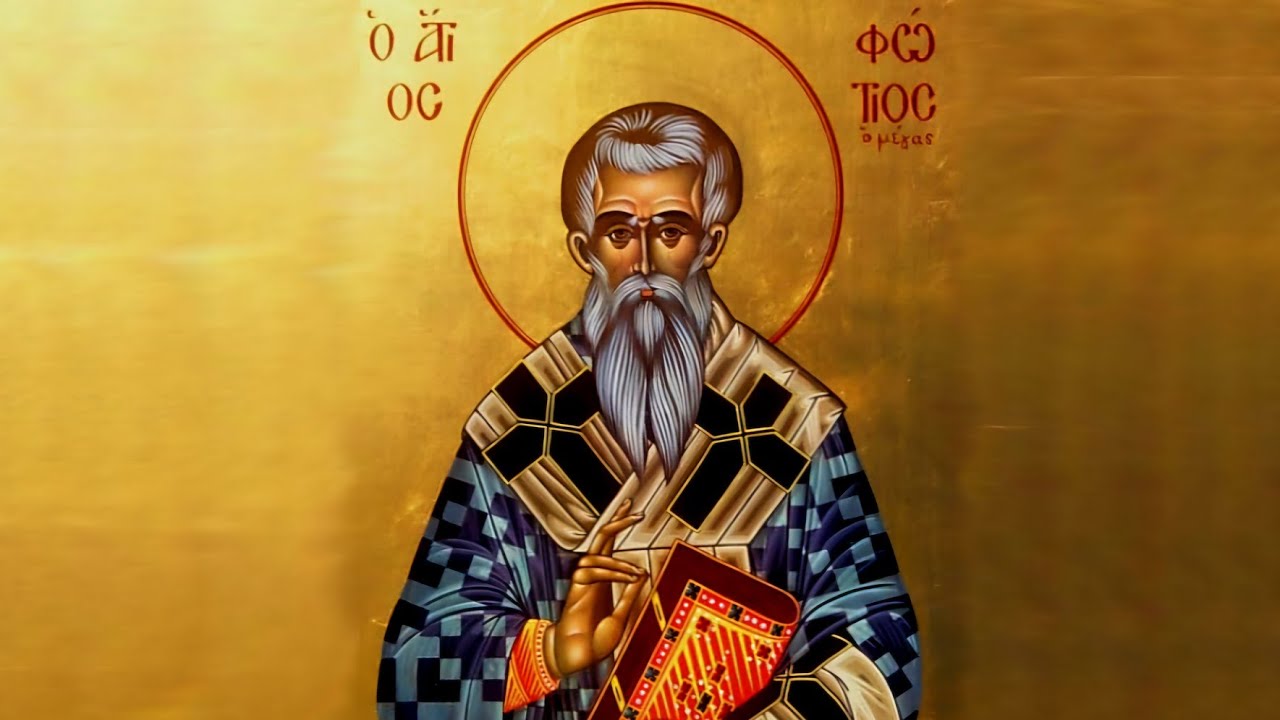 February 6 Photius the Confessor, Holy Father, Patriarch of ...