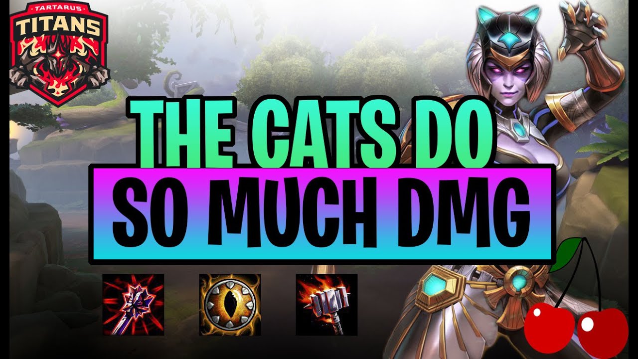THE CATS ARE BROKEN! SMITE RANKED - YouTube