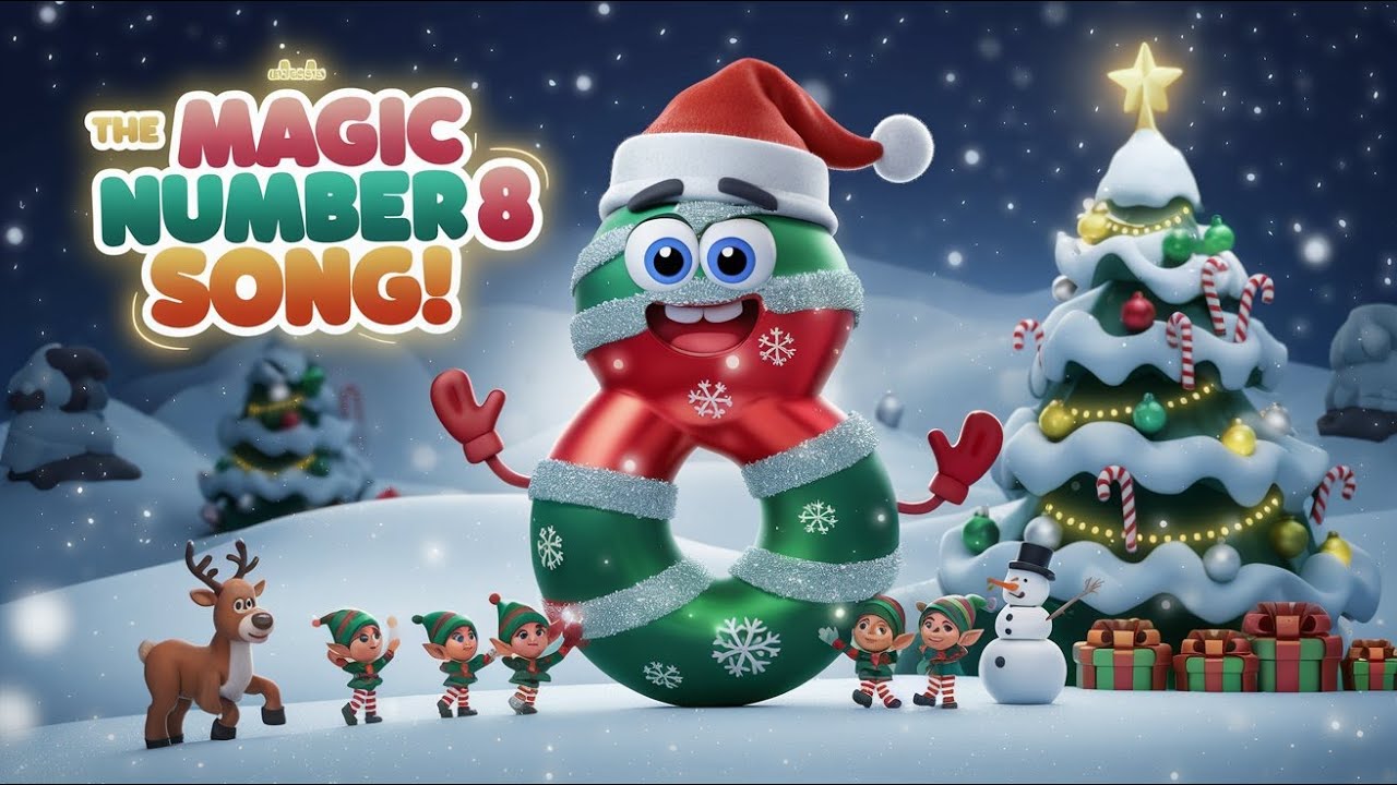 🎄 Welcome to the Magic of the Number 8! 🎅 - YouTube