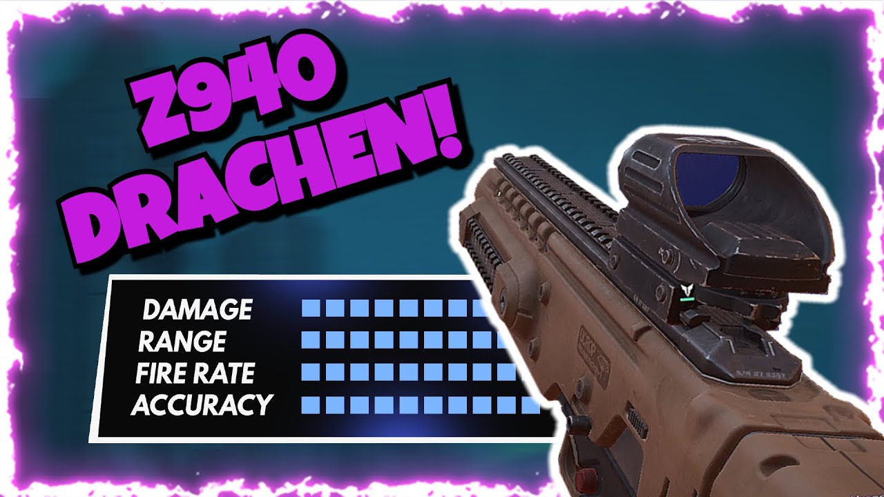 The Z940 Drachen is The BEST Weapon in Shatterline? - YouTube