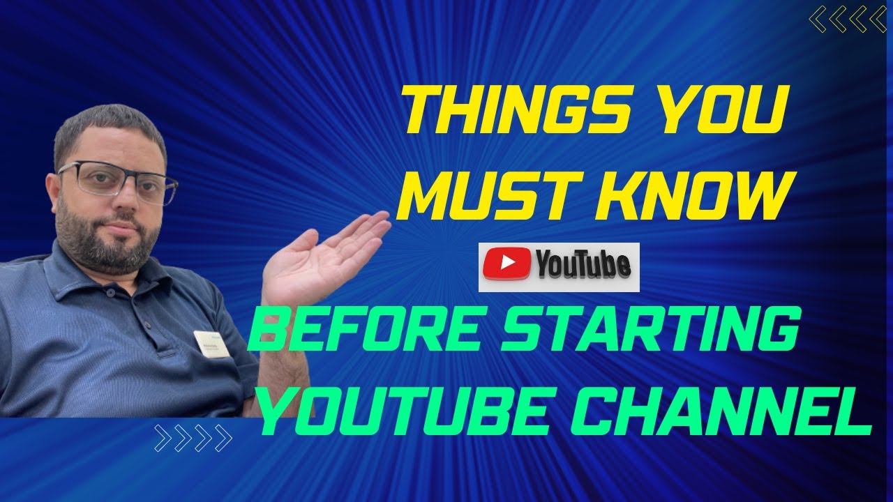 Everything You Need To Know Before Creating YouTube Channel | Online ...