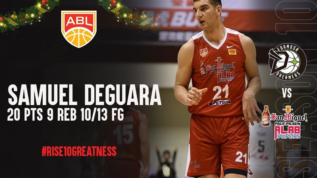 Samuel Deguara with 20 Points vs. Formosa Dreamers - YouTube