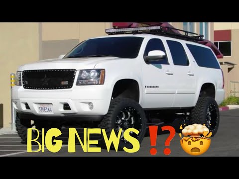 DRIVING A LEVELED SUBURBAN ON 35’S‼️DOES IT RUB!⁉️ BIG NEWS ️ - YouTube