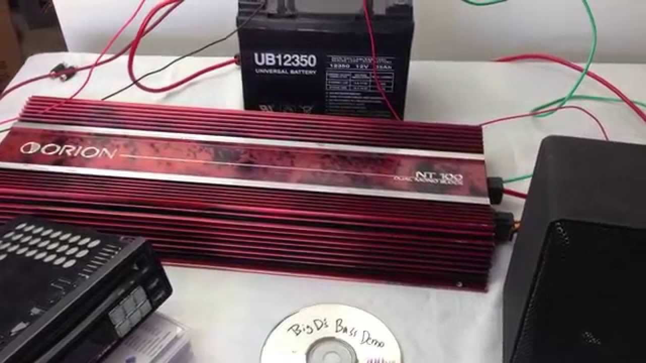 Alpine 7903 and Orion NT 100 - making sweet music together - YouTube