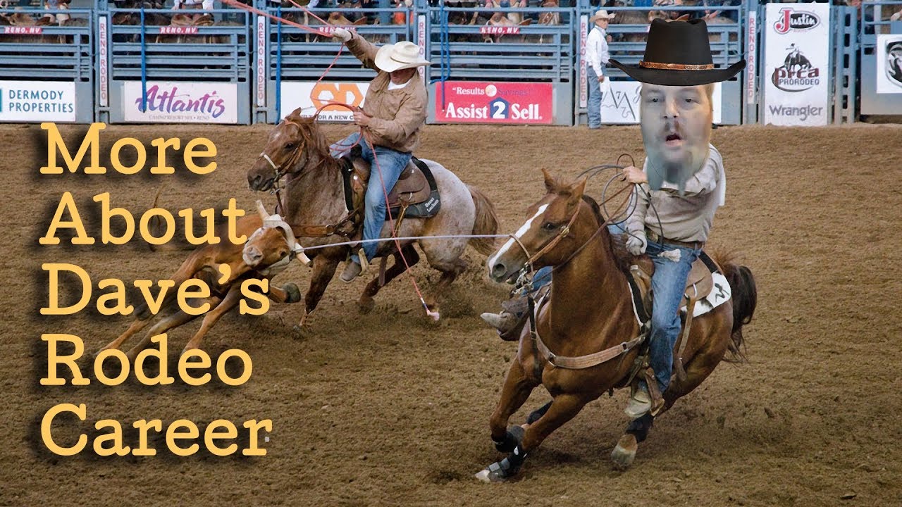 A Bit More About Dave's Rodeo Career - YouTube