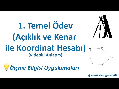 Ölçme Bilgisi - 2 - 1. Temel Ödev