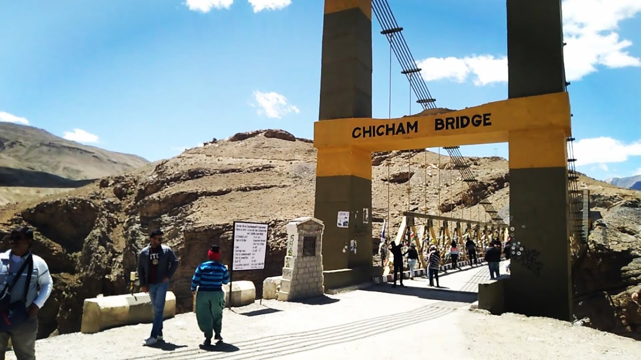 Asia's highest suspension bridge in INDIA | Chicham Bridge | Spiti ...