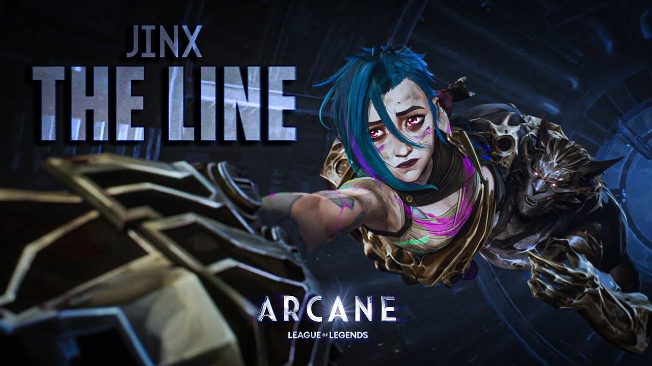 Jinx - The Line | Arcane - YouTube