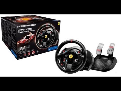 Thrustmaster T300 rs Ferrari GTE unboxing e prova ITA! - YouTube