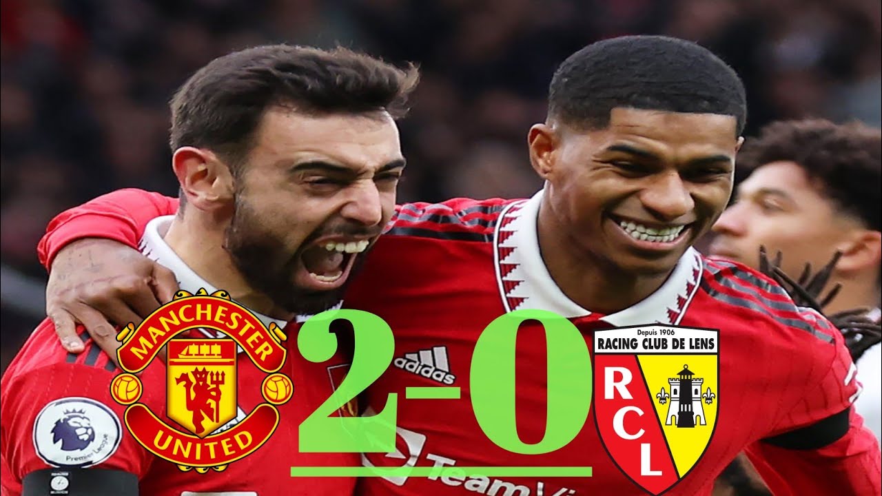 Man United vs Lens // match Highlights// Goals - YouTube