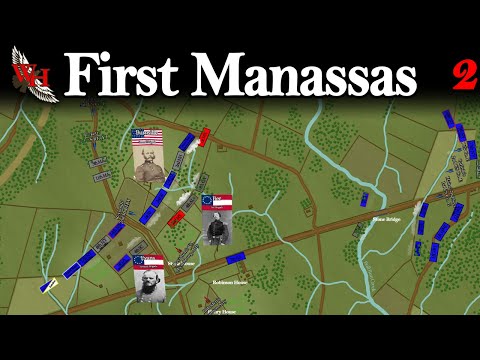 Manassas Battlefield Map