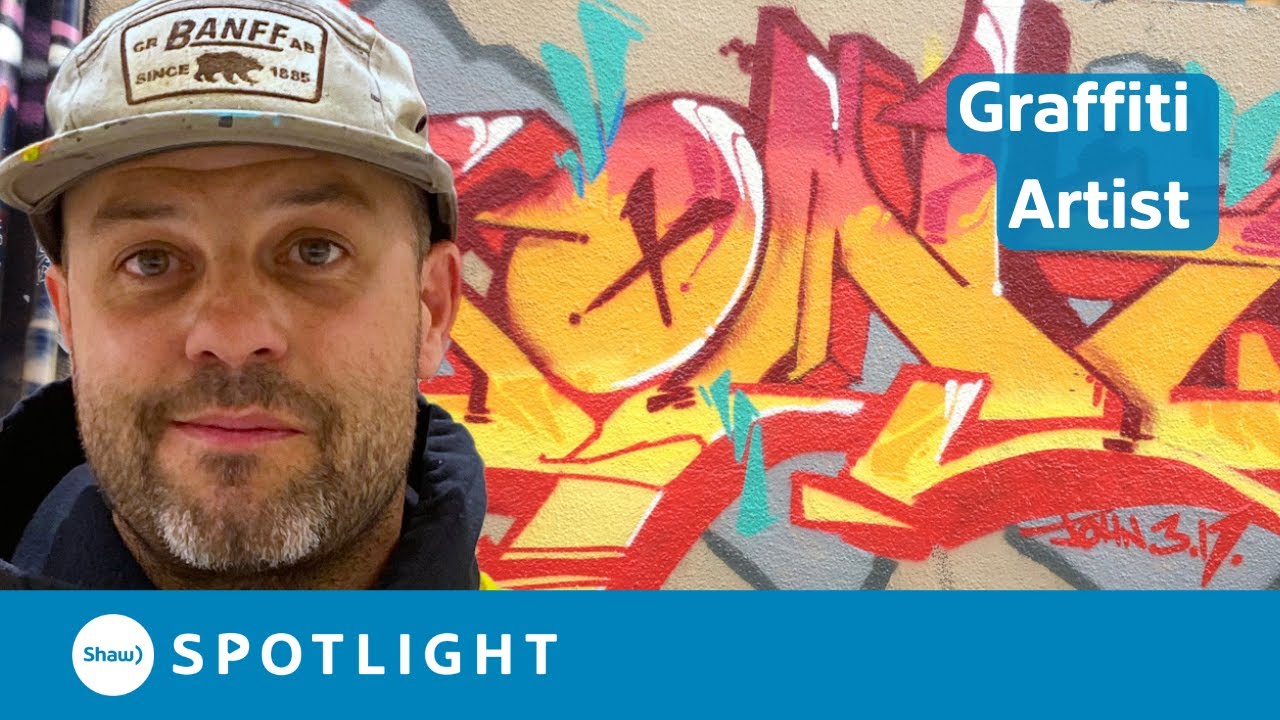 Graffiti Mural Artist - Jeff Goring - YouTube