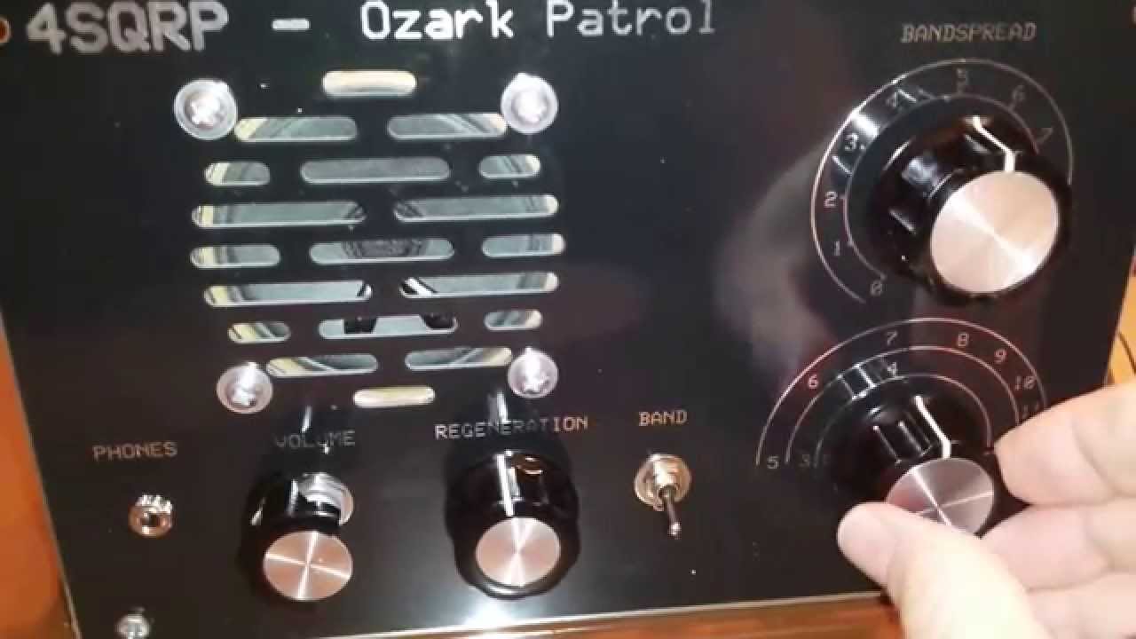 4States QRP Regen Receiver Kit - Tuning demonstration - YouTube
