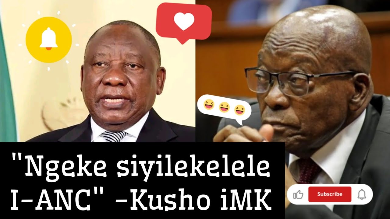 i-ANC ikhala ngokuzitshwa iMK njengoba ifuna ukubambisana nayo ngokwe ...