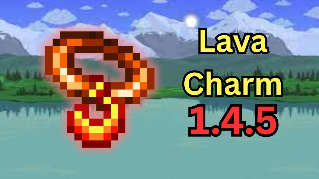 How to find Lava Charm in Terraria 1.4.5 - YouTube
