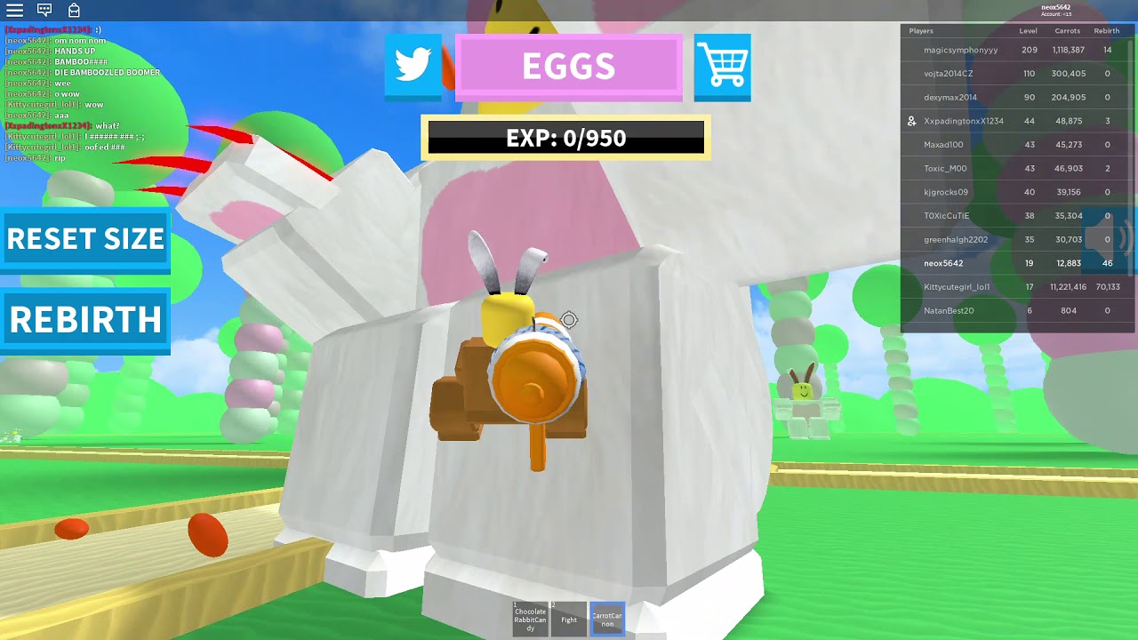 GETTING 50 REBIRTHS! [Roblox] RABBIT SIMULATOR 2! - YouTube