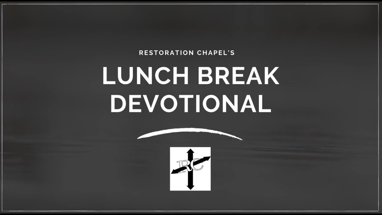 Lunch Break Devotional with Courtney James - YouTube