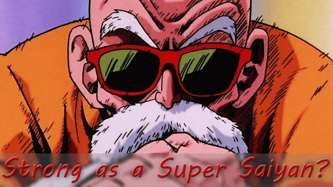 How strong is Master Roshi in Tournament of Power? - YouTube