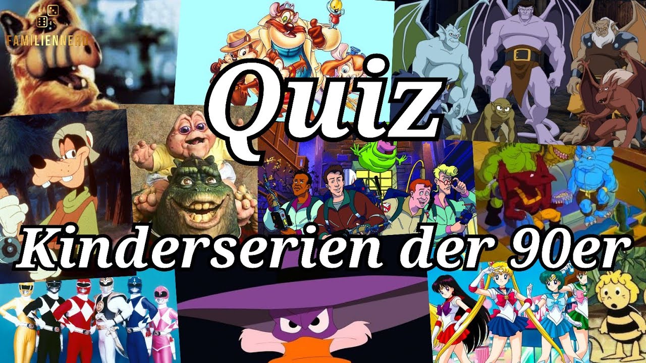 Kinderserien der 90er - Das Quiz! Wer hat die größten Erinnerungen an ...