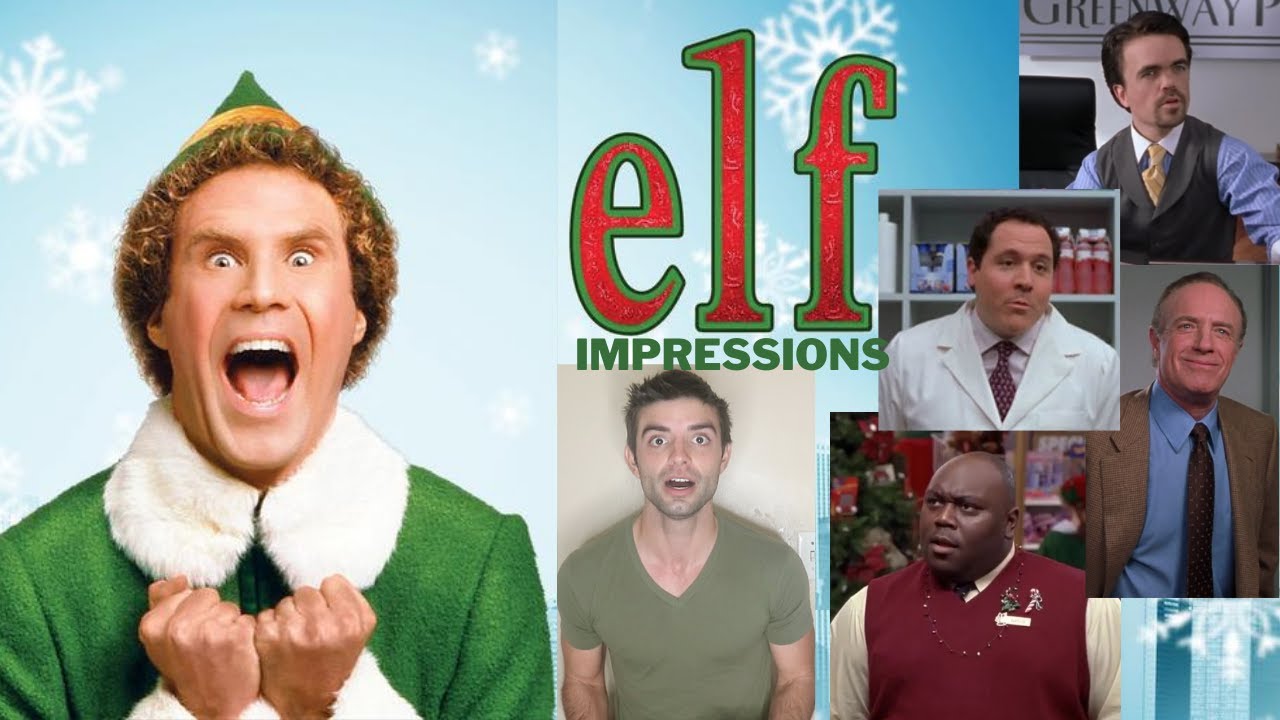 ELF Movie impressions: Will Ferrell, Peter Dinklage, Faizon Love, James ...