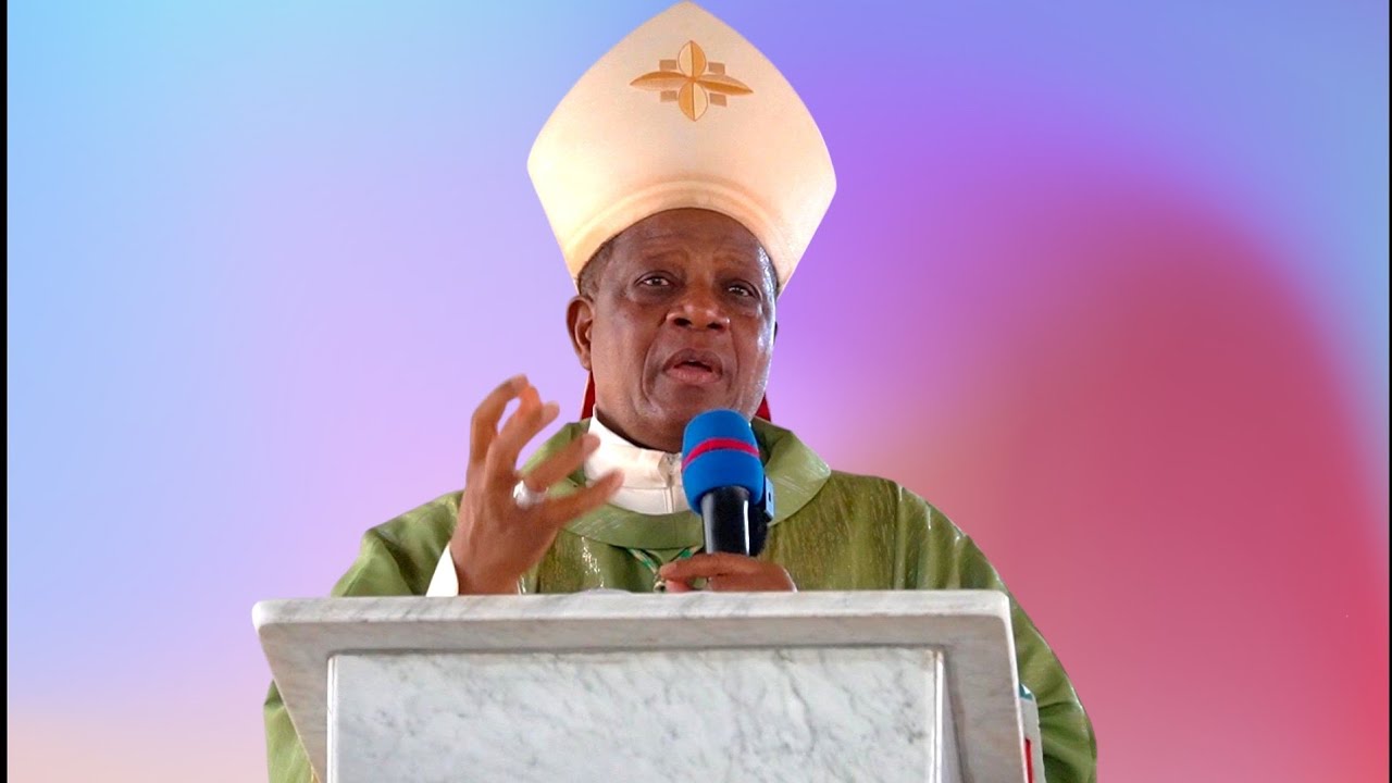 Pray with Mary, Serve Like the Stewards... | Bishop Onah Sunday Homily ...