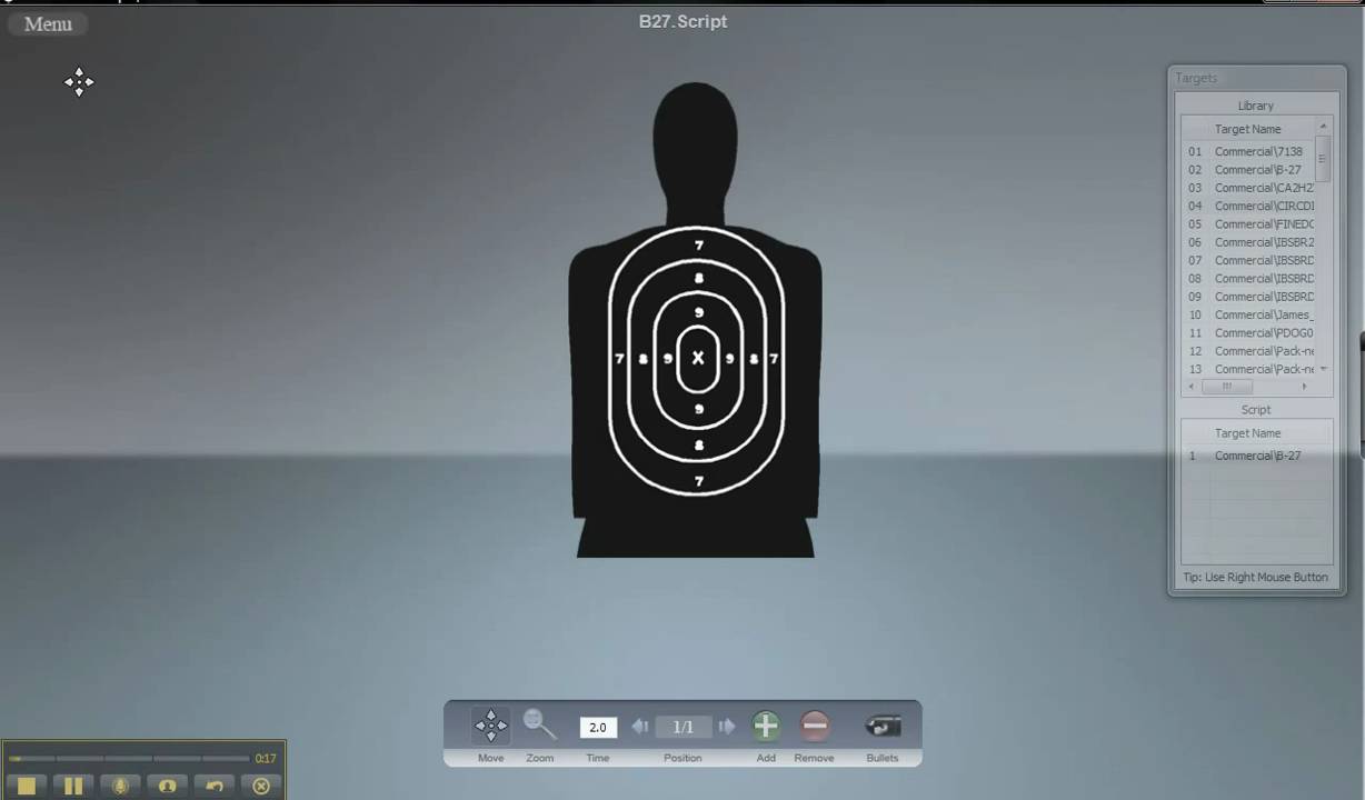 iMarksman Virtual Target System with B-27 Target - YouTube