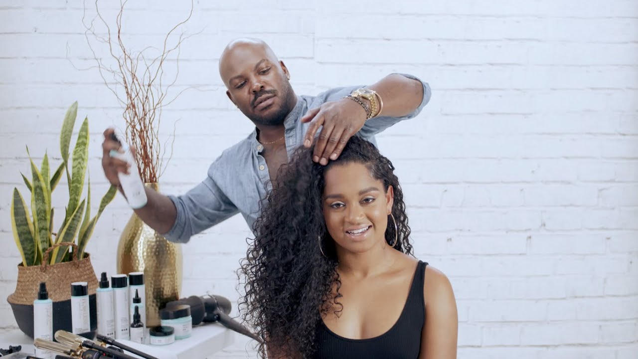 Flawless Wash n' Go Tutorial With Larry J. Sims - YouTube