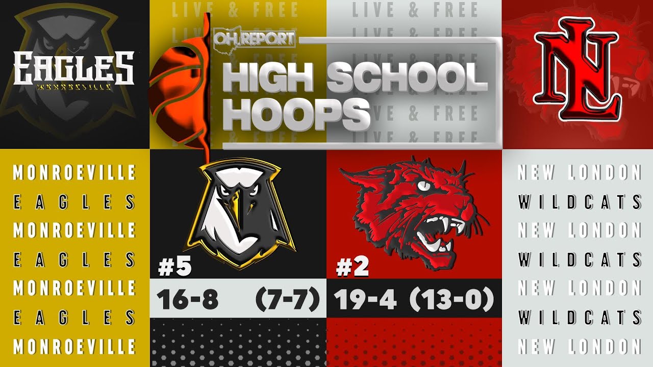 #2 New London vs. #5 Monroeville - Ohio High School Tournament ...