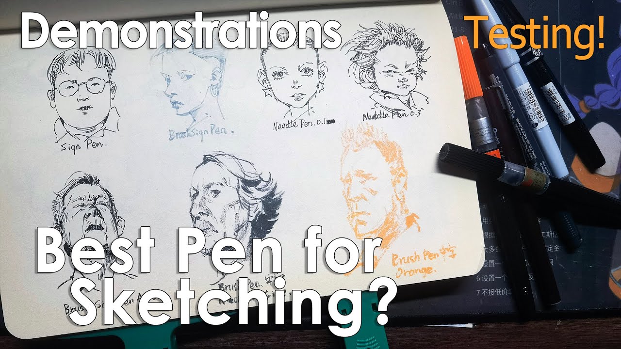 The Ultimate Sketch Pen Review: Which One Draws the Best? Unboxing ...