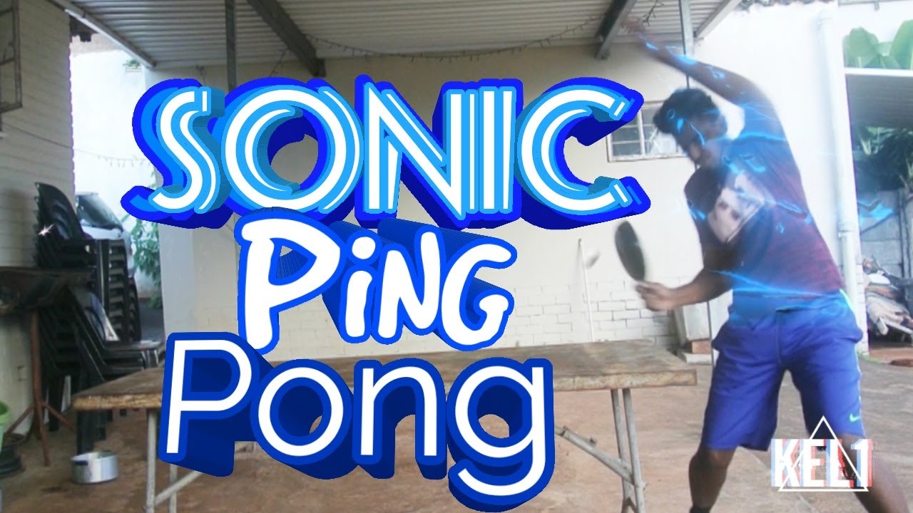 Playing PING PONG like SONIC - YouTube