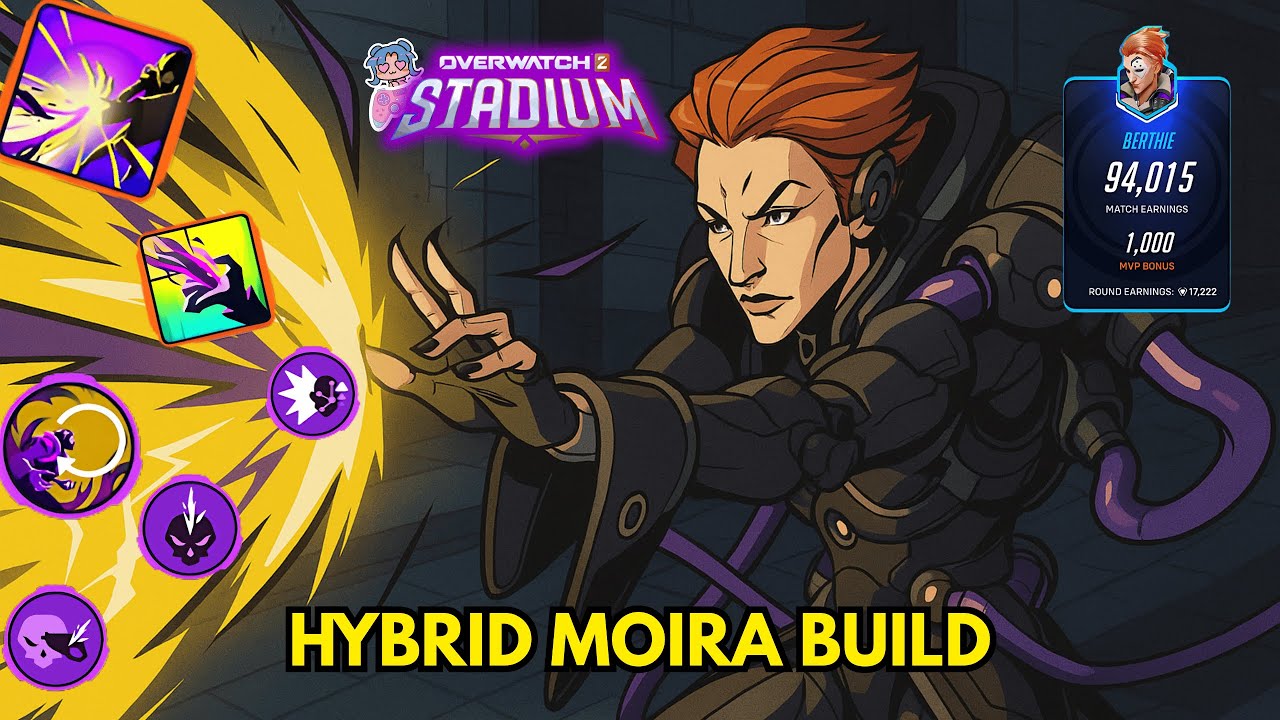 This Hybrid Moira Ult Build is Insane! – Overwatch 2 Stadium! - YouTube