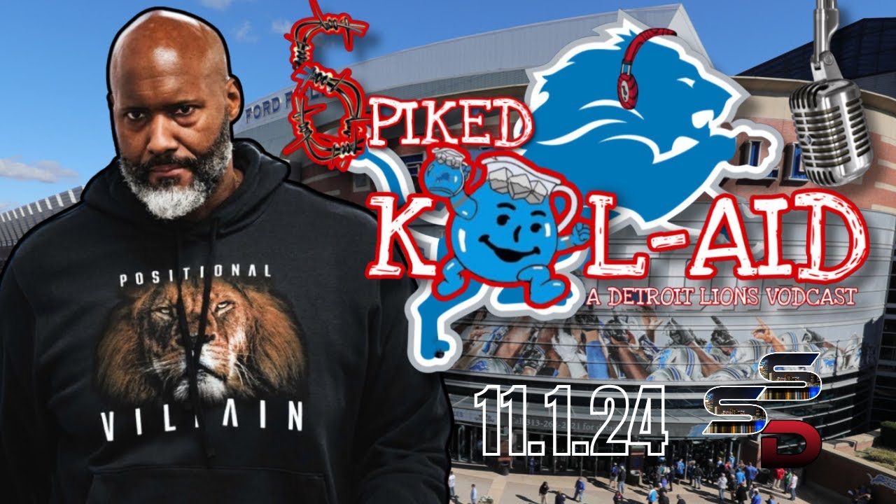 Detroit Lions Spiked Kool-Aid 11.1.24: Battle For THE NFC NORTH! - YouTube