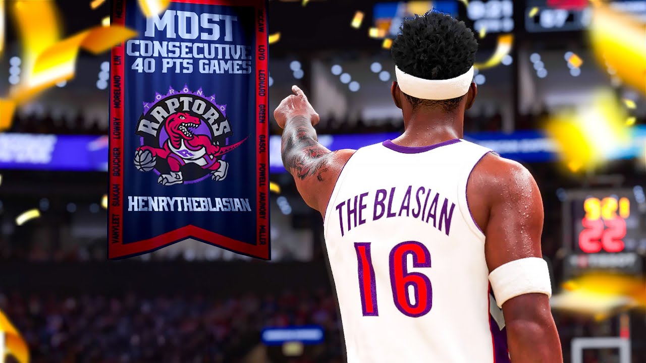 Breaking The 40 Point Record...NBA 2K25 MyCareer #12 - YouTube